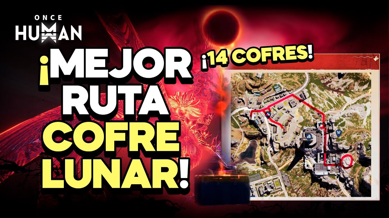 La MEJOR ruta para farmear en el evento lunar en Once Human Español ...