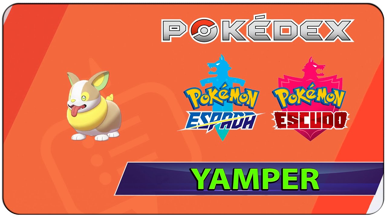 Donde y Como Capturar a Yamper - 046 Pokemon Espada y Escudo - Pokedex ...