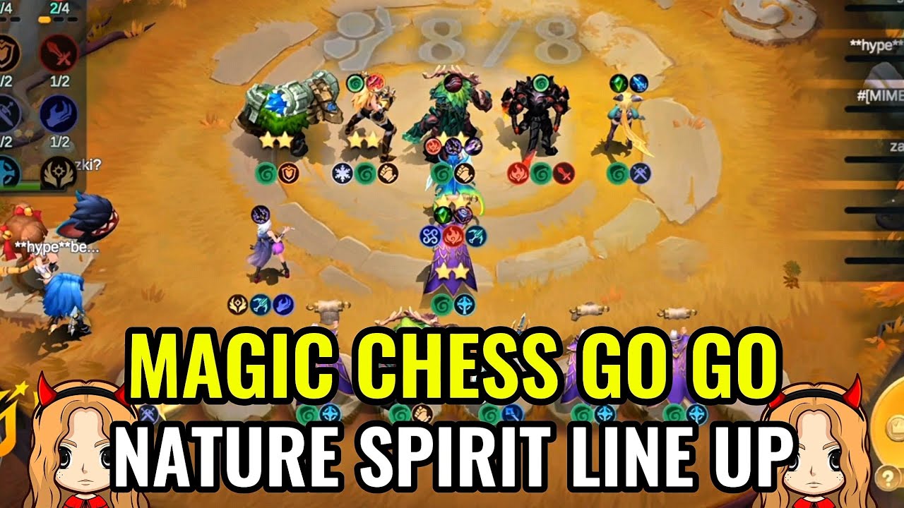 Nature Spirit Line Up sa Magic Chess | MCGG - YouTube