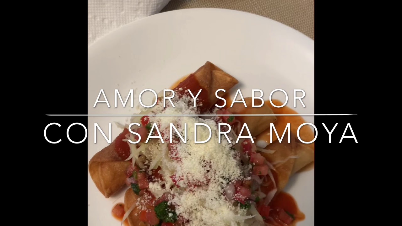 Tacos de Pollo con repollo y chismol - YouTube