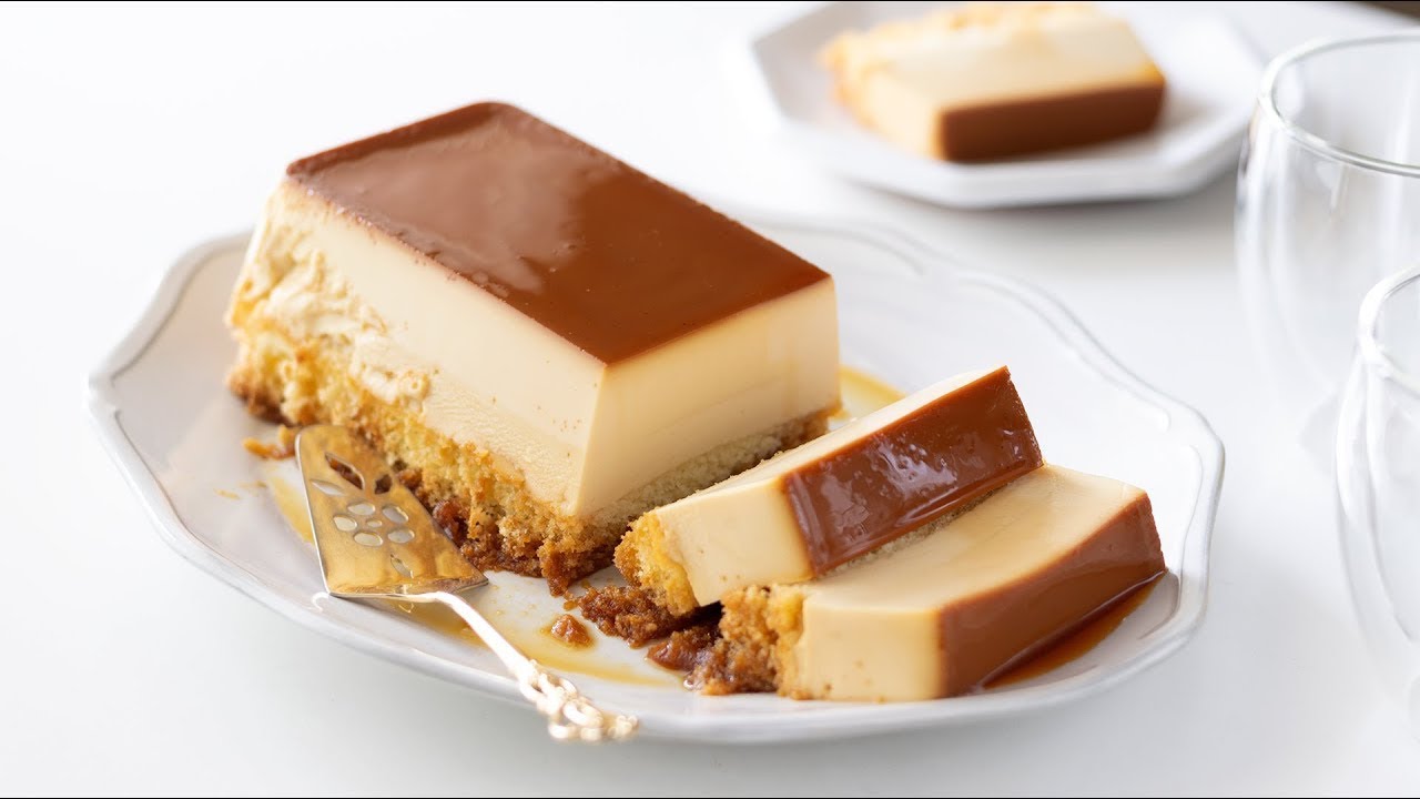 Creme Caramel Mascarpone Pudding Cake | 10 Minutes Cooking - YouTube