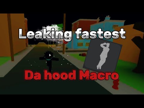 Leaking the fastest Da hood Emote macro - YouTube