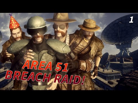 AREA 51 RAID | New Vegas Mods - Part 1