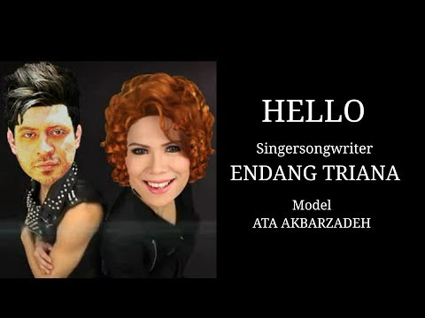 Endang Triana - Hello - Official Video Animasi - Model Ata Akbarzadeh