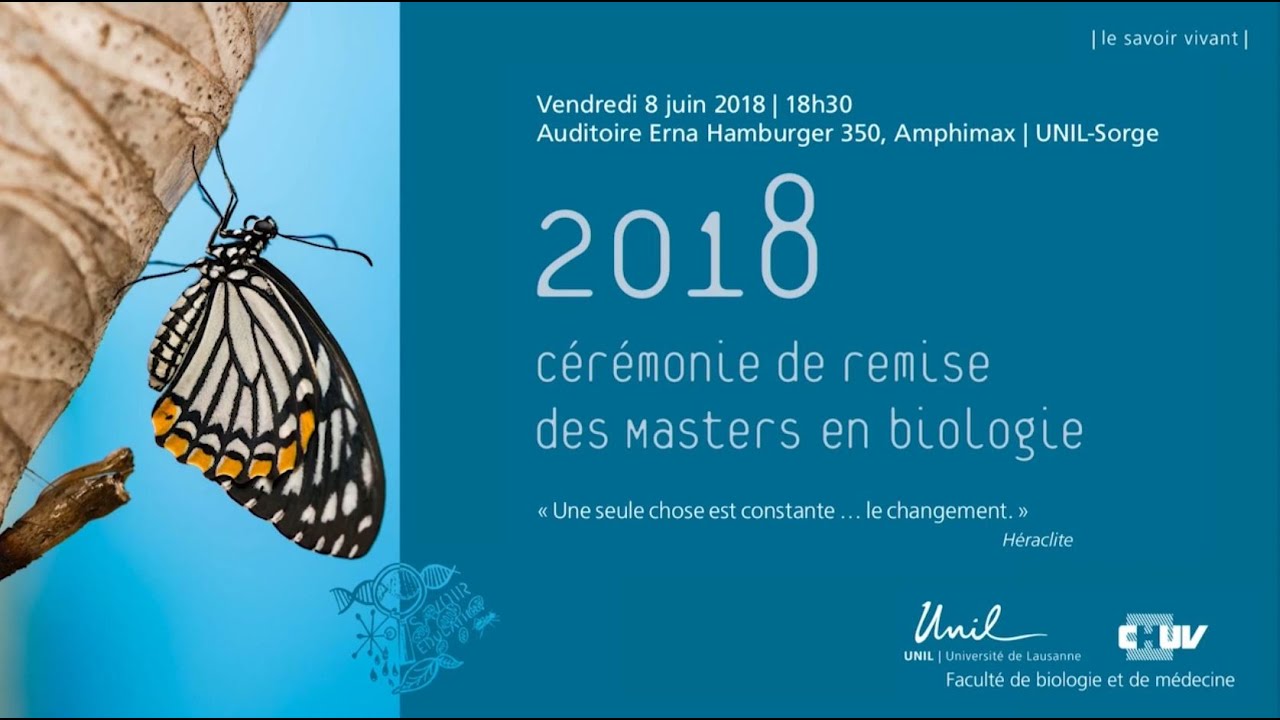 Conférence du Prof. Richard Benton - «Chacun son cerveau : l'évolution ...