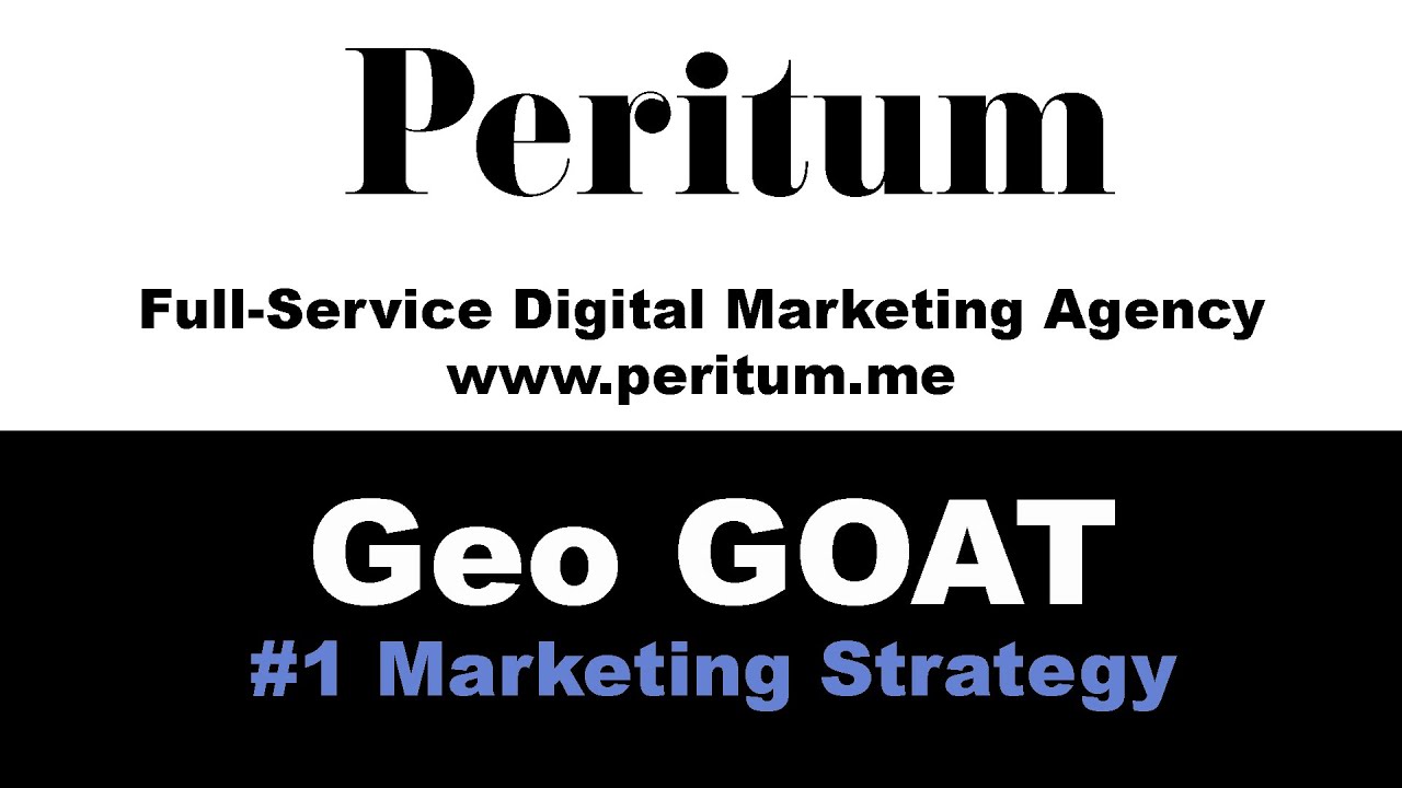 Geo GOAT #1 Marketing Strategy - YouTube