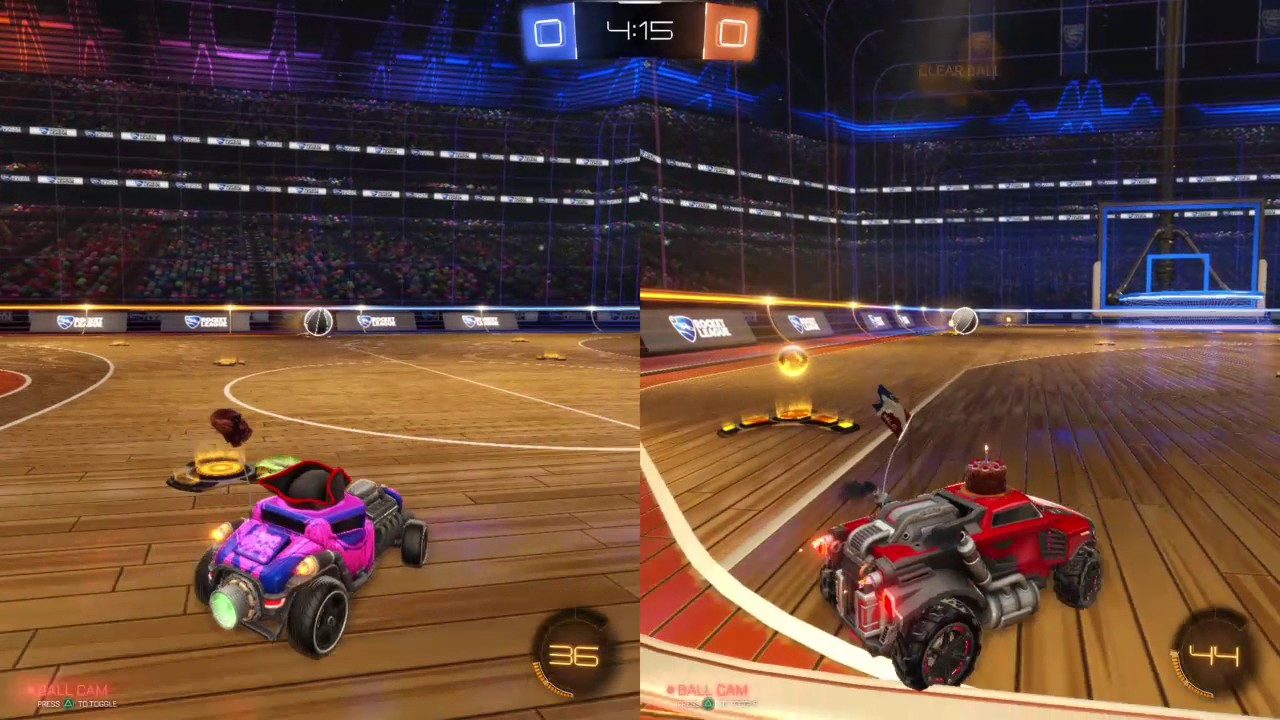 Rocket League® - Hoops gameplay - YouTube