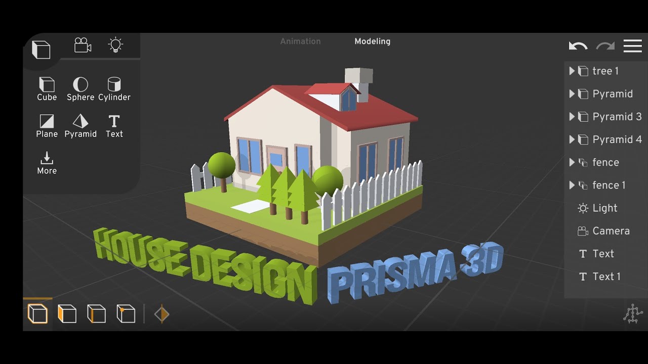 prisma 3d house making | prisma 3d animation house | prisma 3d me house ...