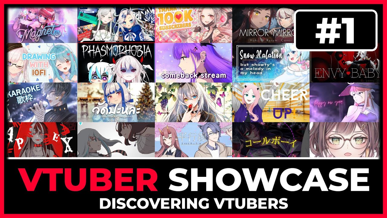 VTUBER SHOWCASE - EPISODE 1 | DISCOVERING AND PROMOTING VTUBERS | LIVE ...