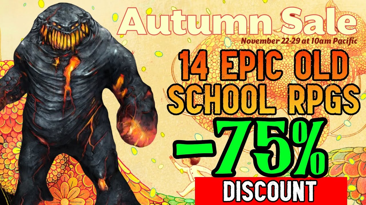 Steam Autumn Sale 2022 - 14 Epic Old School RPGs with HUGE Discount ...