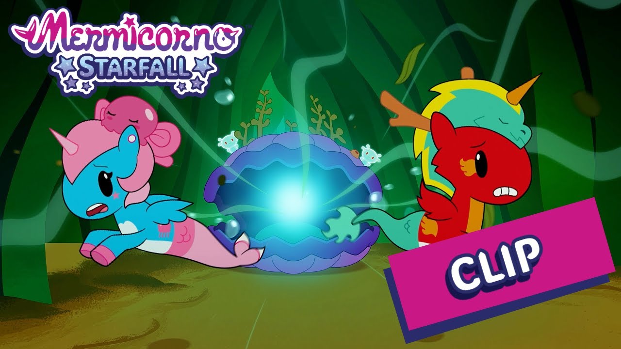 BEWARE of the Clam! 🐚 | Cartoon For Kids | Mermicorno: Starfall - YouTube