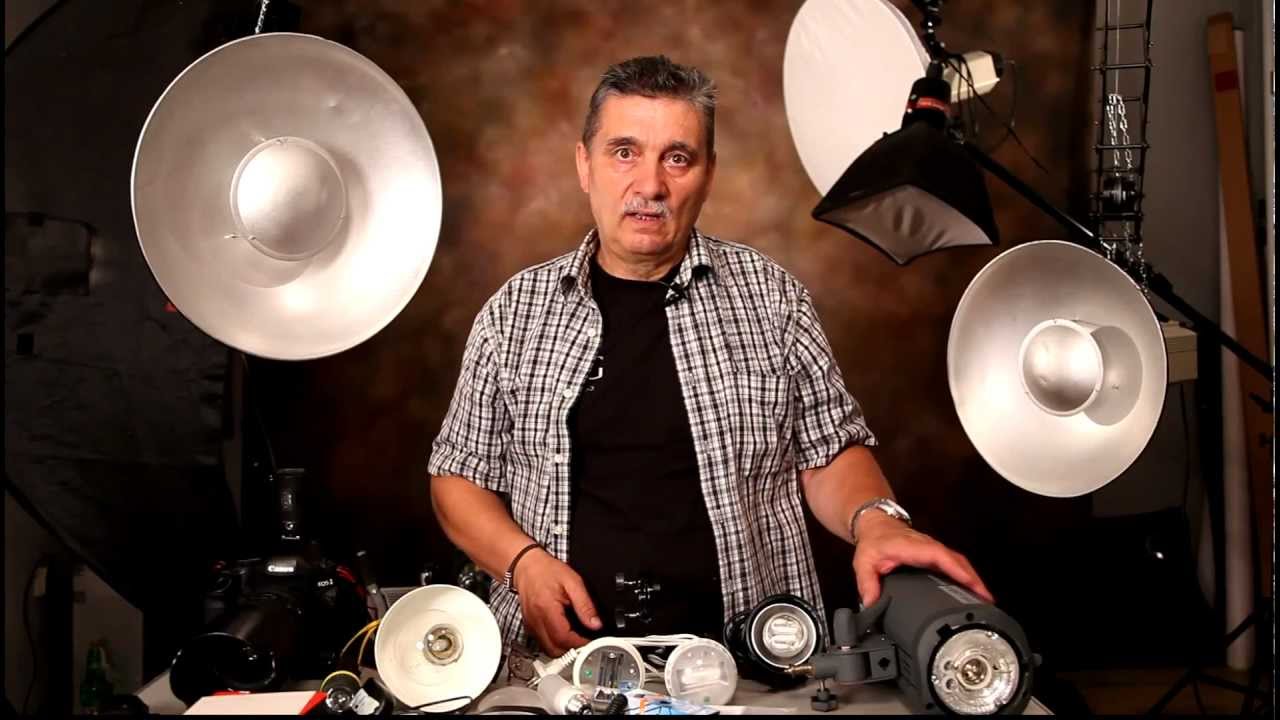 Осветлението в студийната фотография - Лекция 2 - YouTube