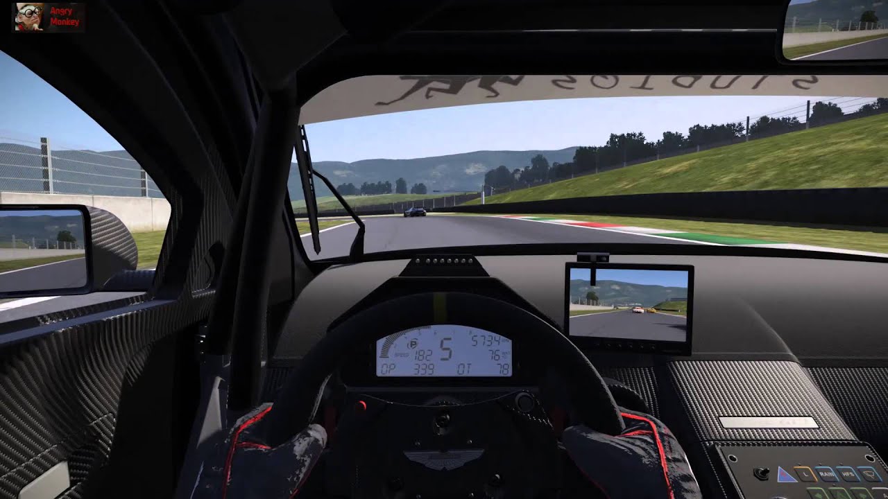 Project Cars Florence Aston Martin V12 GT3 race - YouTube