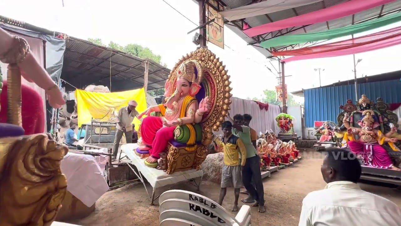 Dhoolpet ganesh 2022 | Ganesh idol transport dhoolpet ganesh 2022 ...