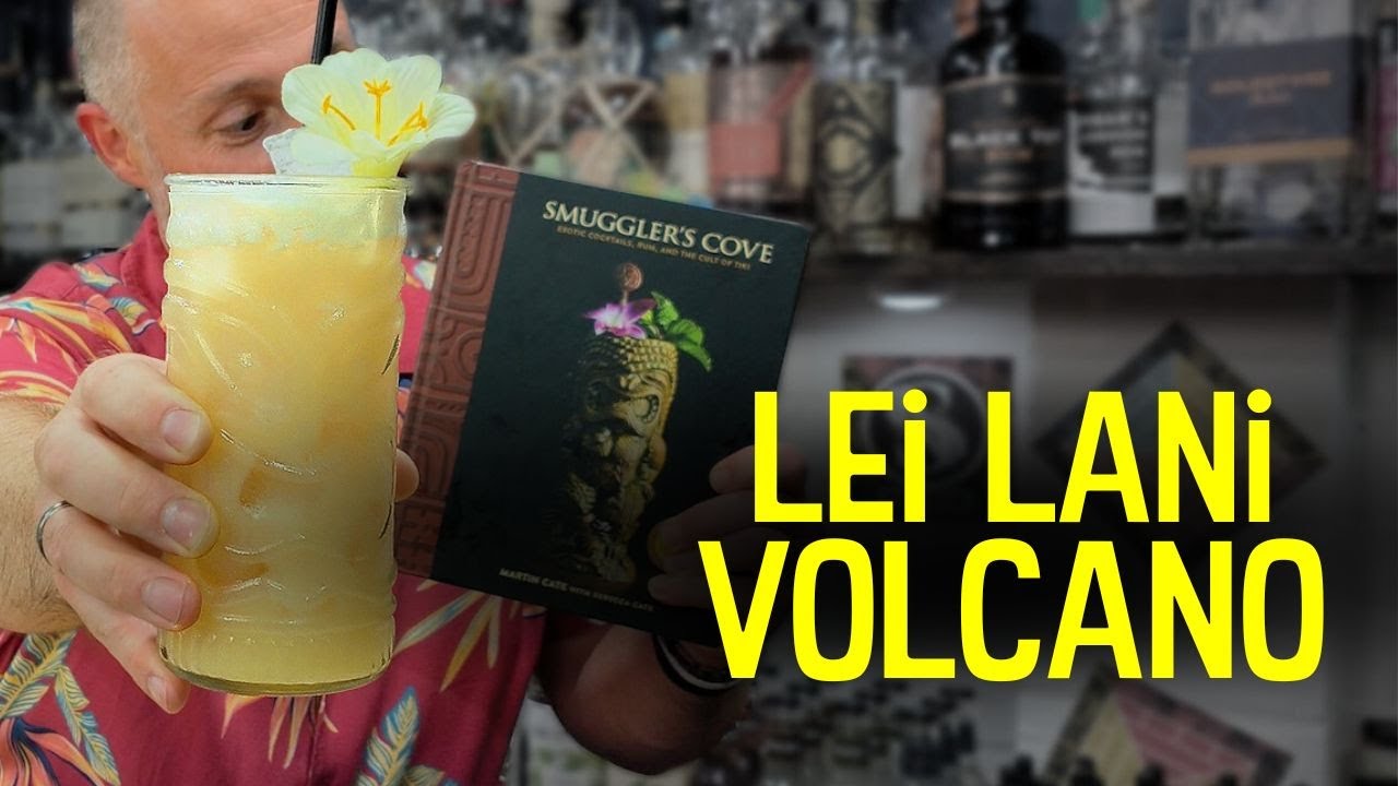 LEI LANI VOLCANO 2.0 - Tiki Cocktail Recipe - YouTube