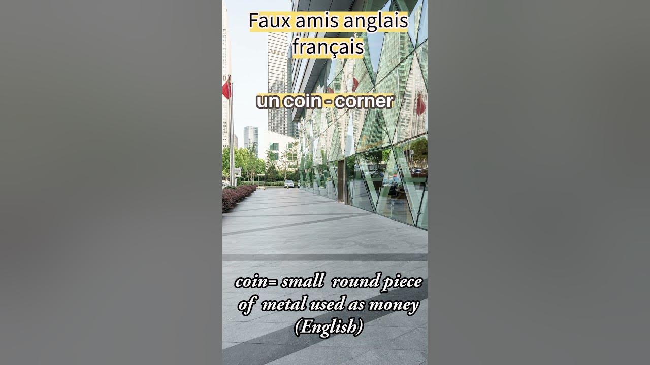 False Cognates. Let us learn French Faux amis anglais français ...