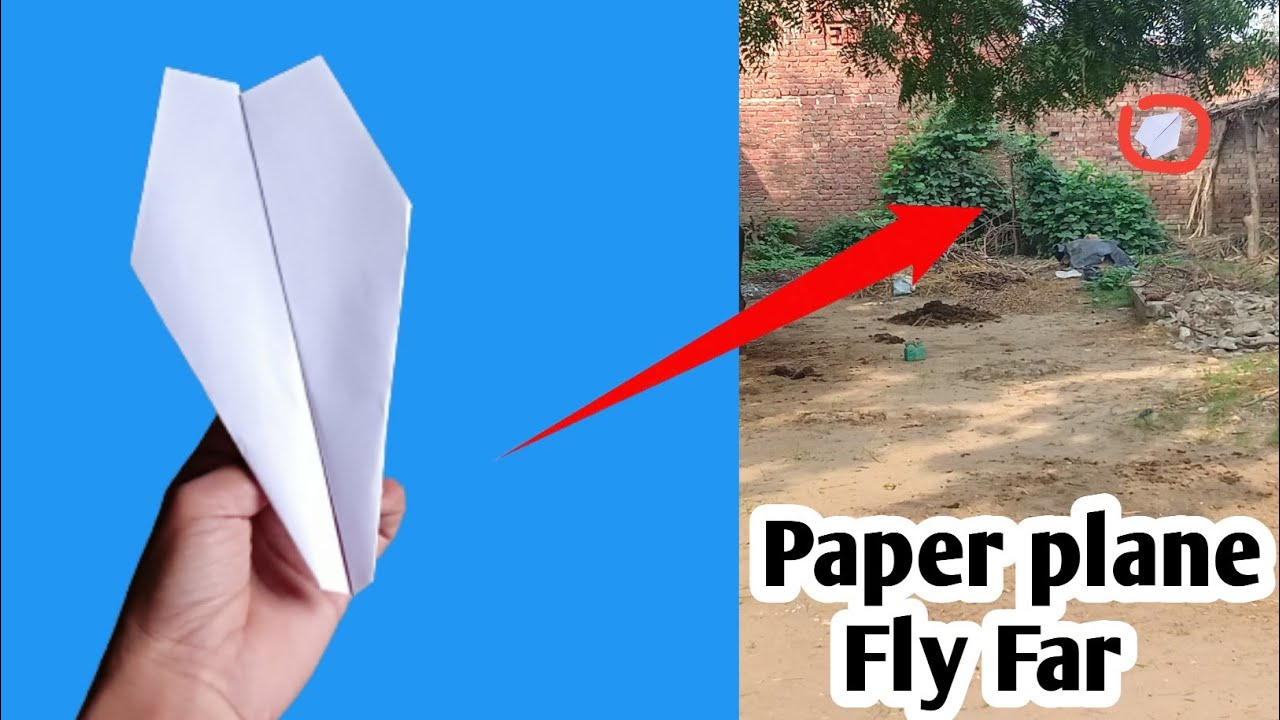 How To Make a PAPER AIRPLANE EASY| TRIANGLE PLANE | Best paper ...