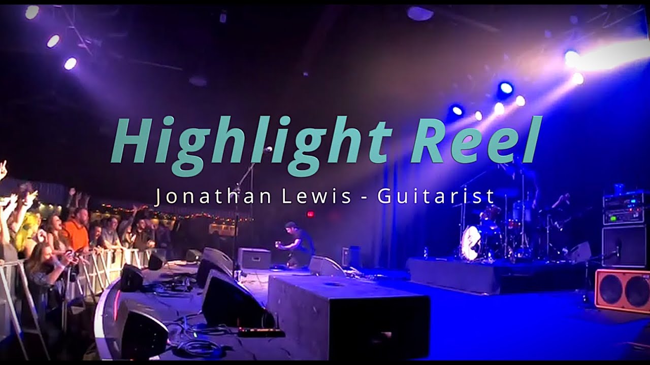 Highlight Reel 2025 [Jonathan Lewis Guitarist] - YouTube
