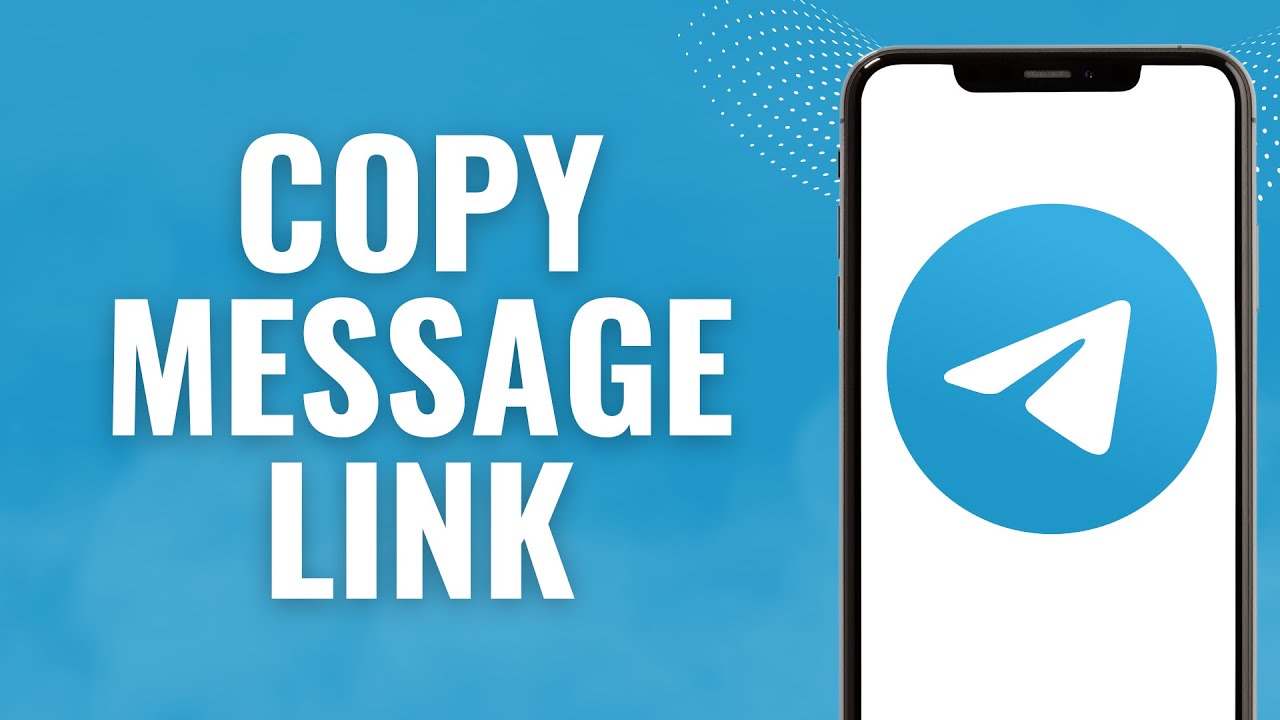 How to copy message link on Telegram - YouTube