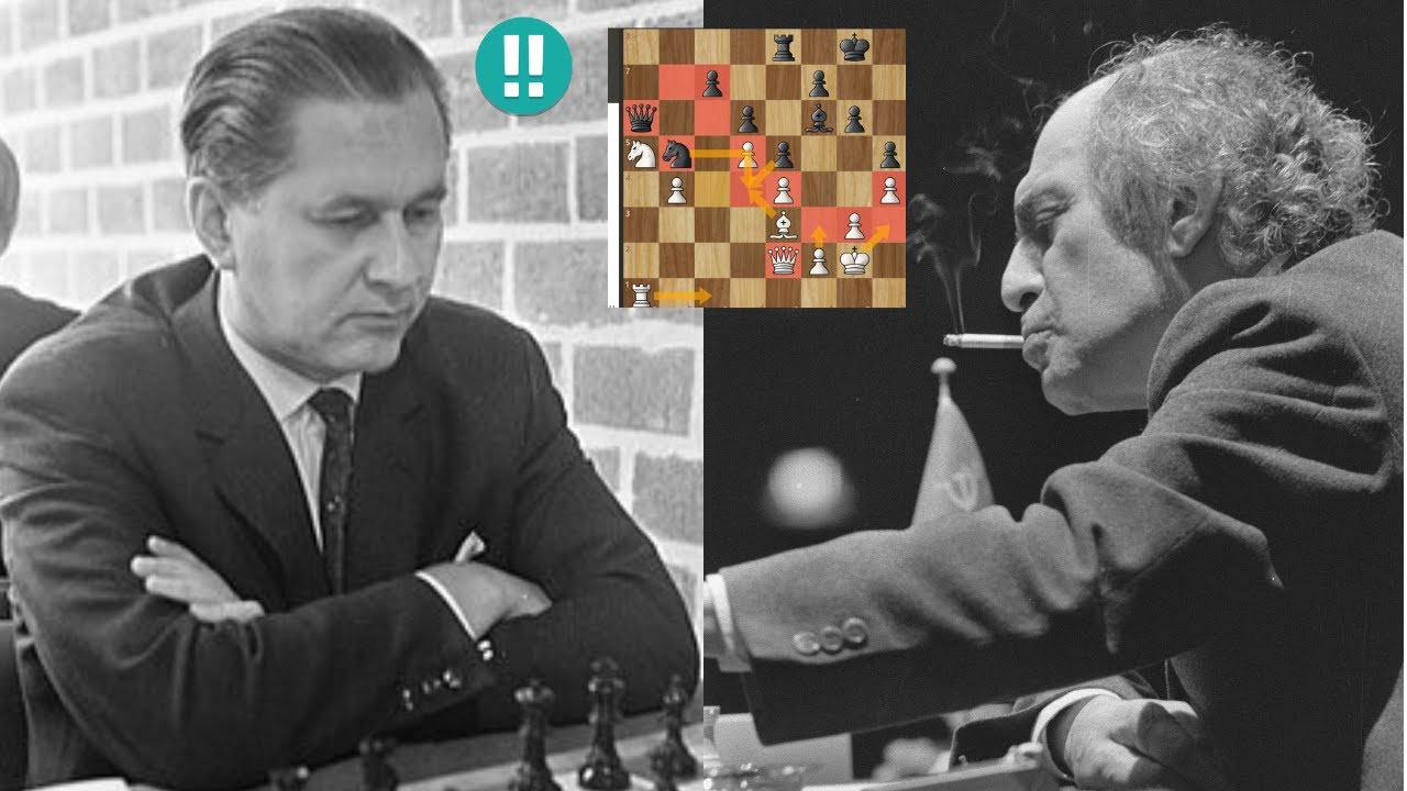 Slow de@th Too Complicated even for the engines #mikhailtal #paulkeres ...