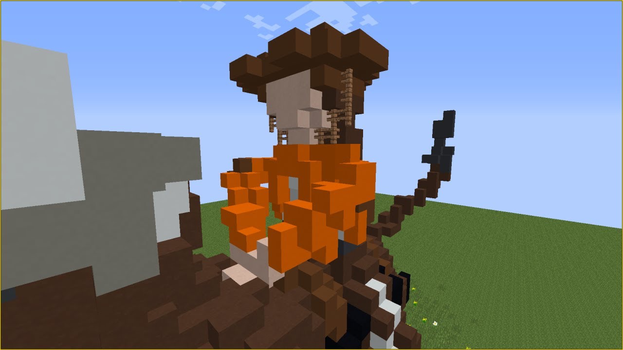 Rodeo 2/2 I Cowboy I How build in Minecraft - YouTube