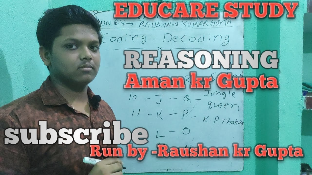 Coding Decoding Reasoning Trick Youtube 8278