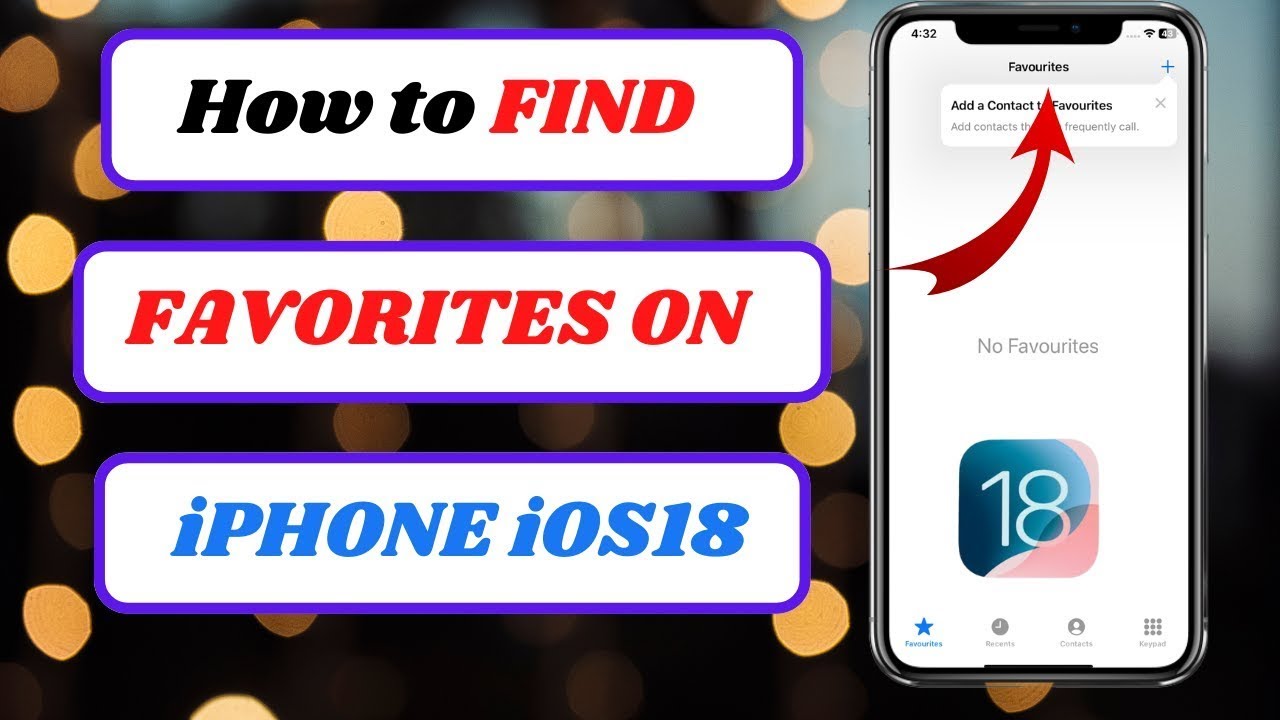 How to Find Favorites on iPhone iOS 18 | Find Favorites on iPhone ...