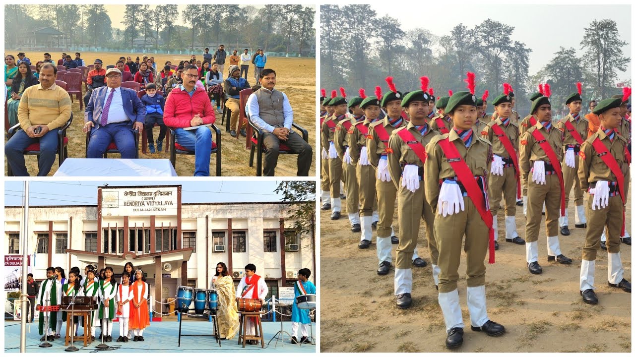 REPUBLIC day celebration at KV Duliajan - YouTube