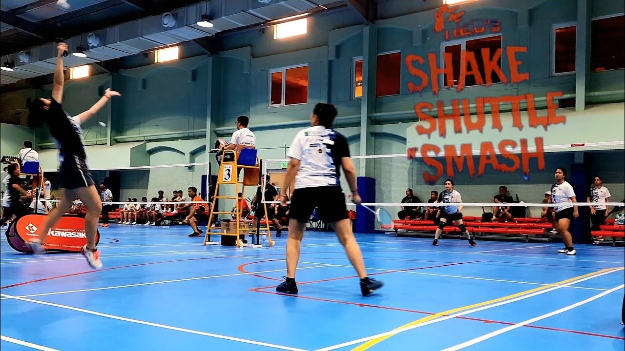 Shake, Shuttle and Smash_WDD Game 1: Joan / Genz vs April / Cyril - YouTube