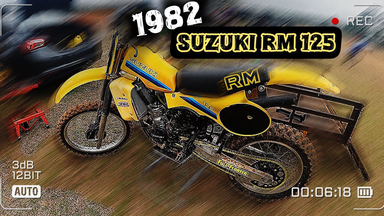 VINTAGE 1982 SUZUKI RM 125 RESTORATION - YouTube
