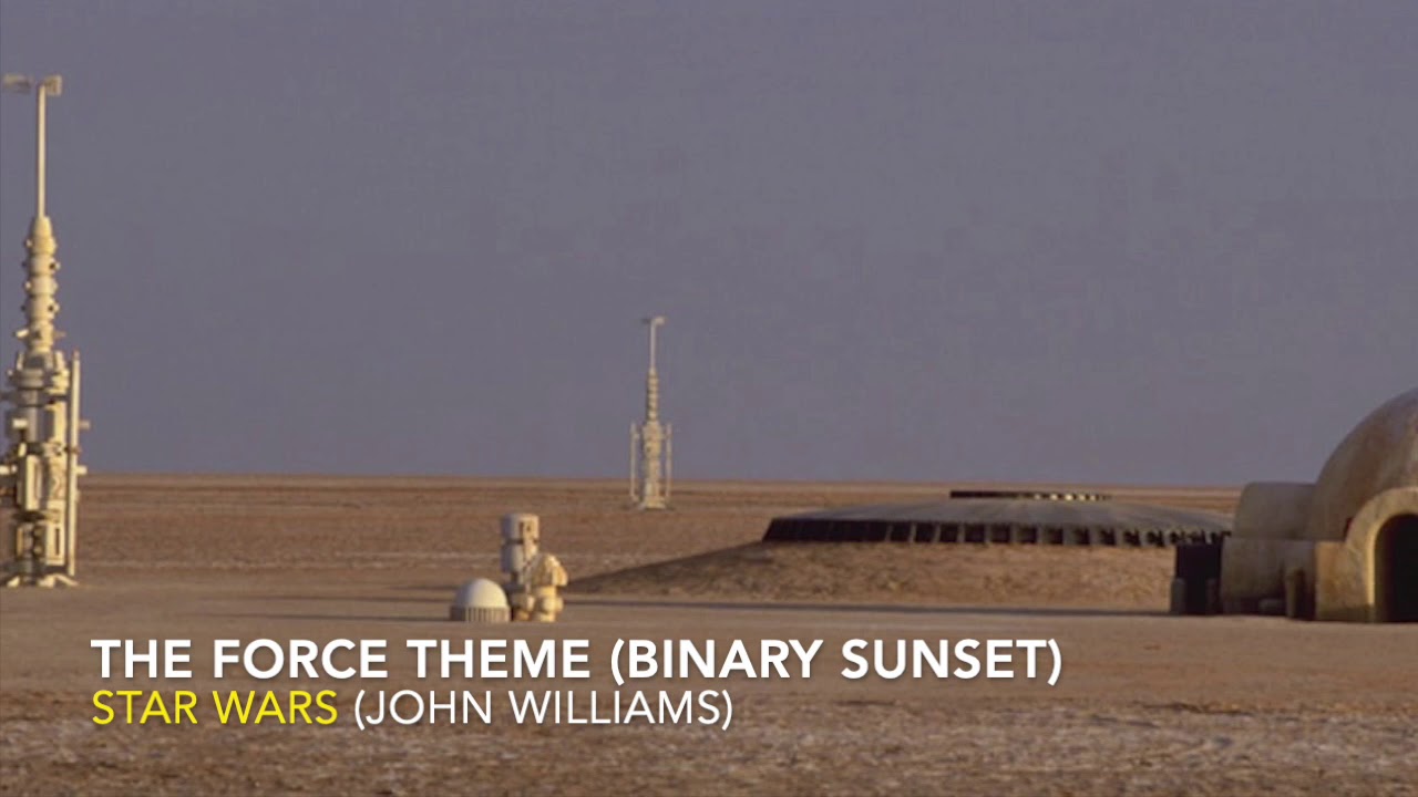 Star Wars - "The Force Theme" (Binary Sunset) - Fingerstyle Guitar - YouTube