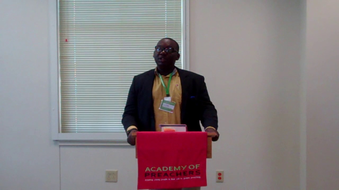 Terrell George, 2017 Texas Regional Festival of Young Preachers - YouTube