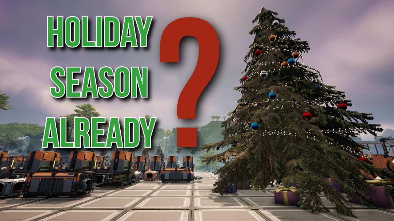 Holiday Season Already? #satisfactory #gaming #holiday - YouTube