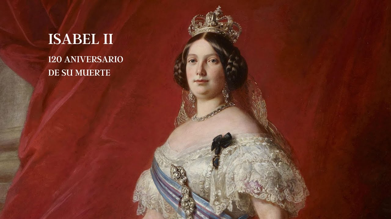 Homenaje a los ciento veinte años de la muerte de Isabel II de España ...