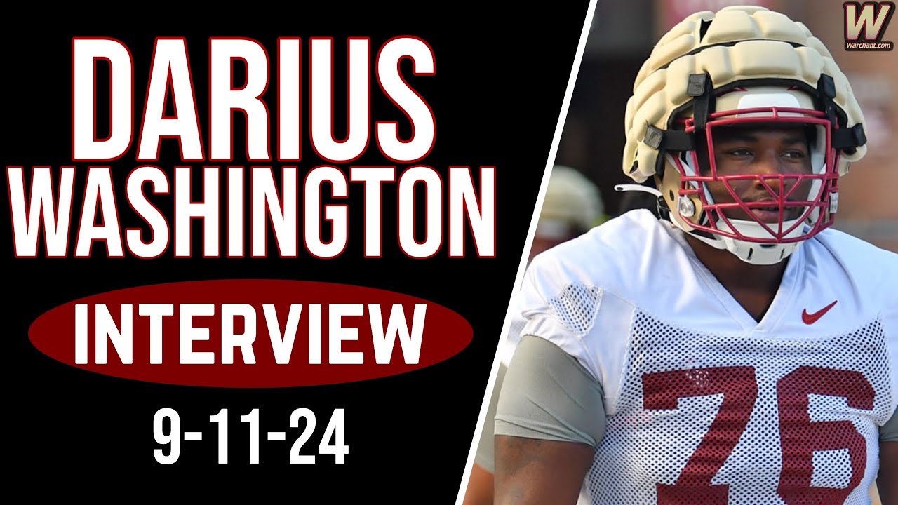 FSU OL Darius Washington Memphis Week Interview | FSU Football ...