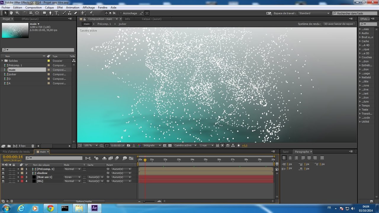 particle to text tutorial after effect - YouTube