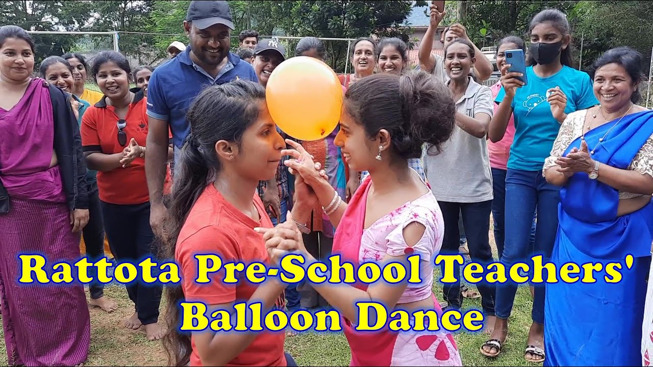 Balloon Dance | සුපිරි බැලුන් ඩාන්ස් එක | Balloon Game | Funny Dance ...