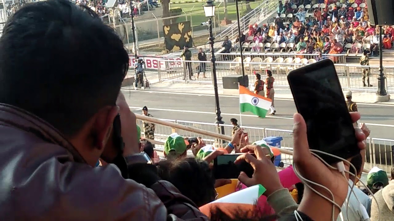 Vagha Border Amritsar(2) - YouTube