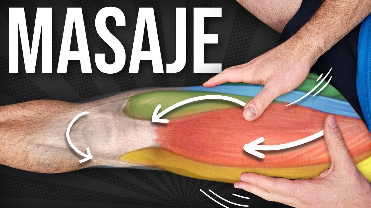 Como MASAJEAR la RODILLA uno MISMO para aliviar el DOLOR # ...