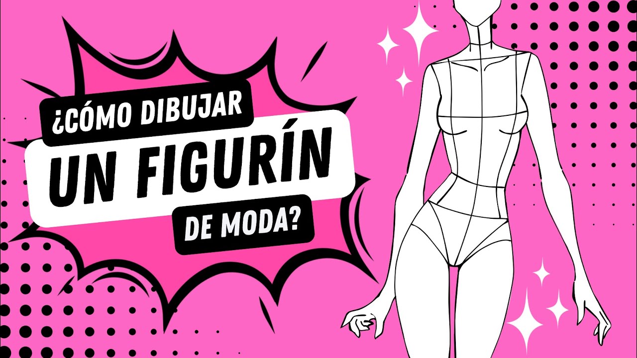 ¿Cómo dibujar un figurín de moda? | Margarita - YouTube