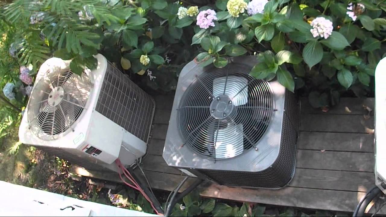 Bryant and ICP straight-cool units and Bryant heat pump at 1880s home ...