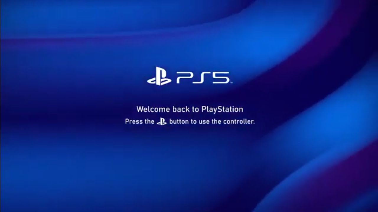 PS5 Start Screen New Music - YouTube