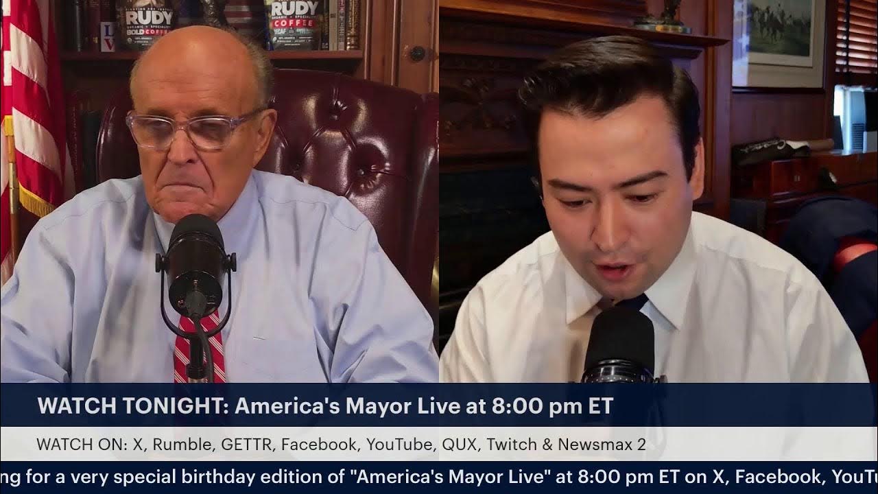 WATCH TONIGHT: America's Mayor Live at 8:00 pm ET - YouTube