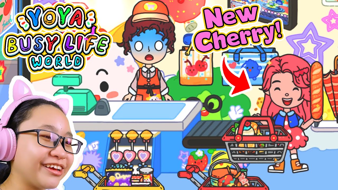 Yoya - Busy Life World - I made Cherry in Yoya World!!! - YouTube