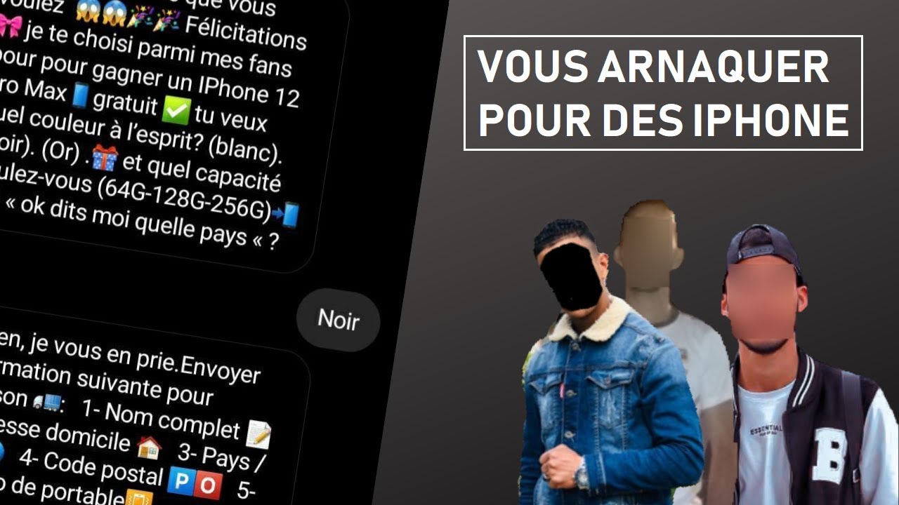 Je DÉMASQUE un GROUPE D'ARNAQUEURS sur INSTAGRAM - Faux concours iPhone ...