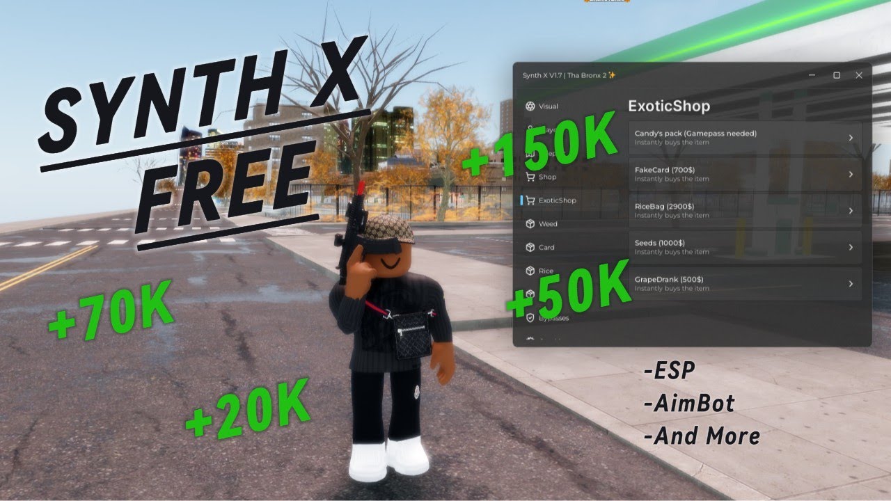 Tha Bronx 2 Synth X 1.7 Script (FREE) - YouTube