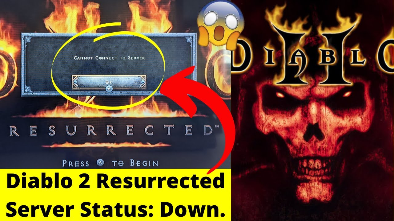 Diablo 2 Resurrected Server Status Down 🙄 Youtube