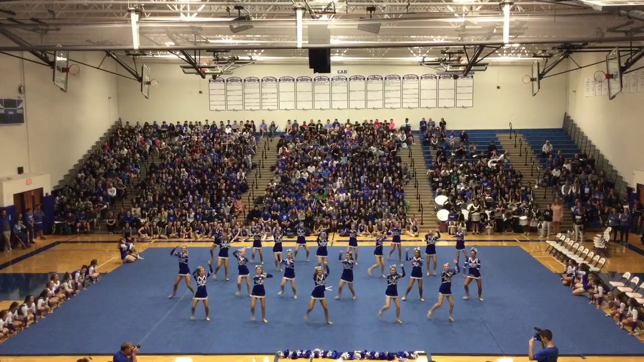 VHHS Dance and Cheer - Homecoming Assembly - YouTube