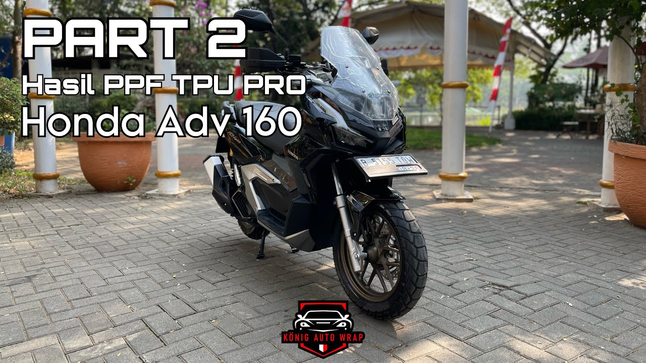 Paint Protection Film TPU PRO di Honda ADV 160 🔒 From matte to Wetgloss ...