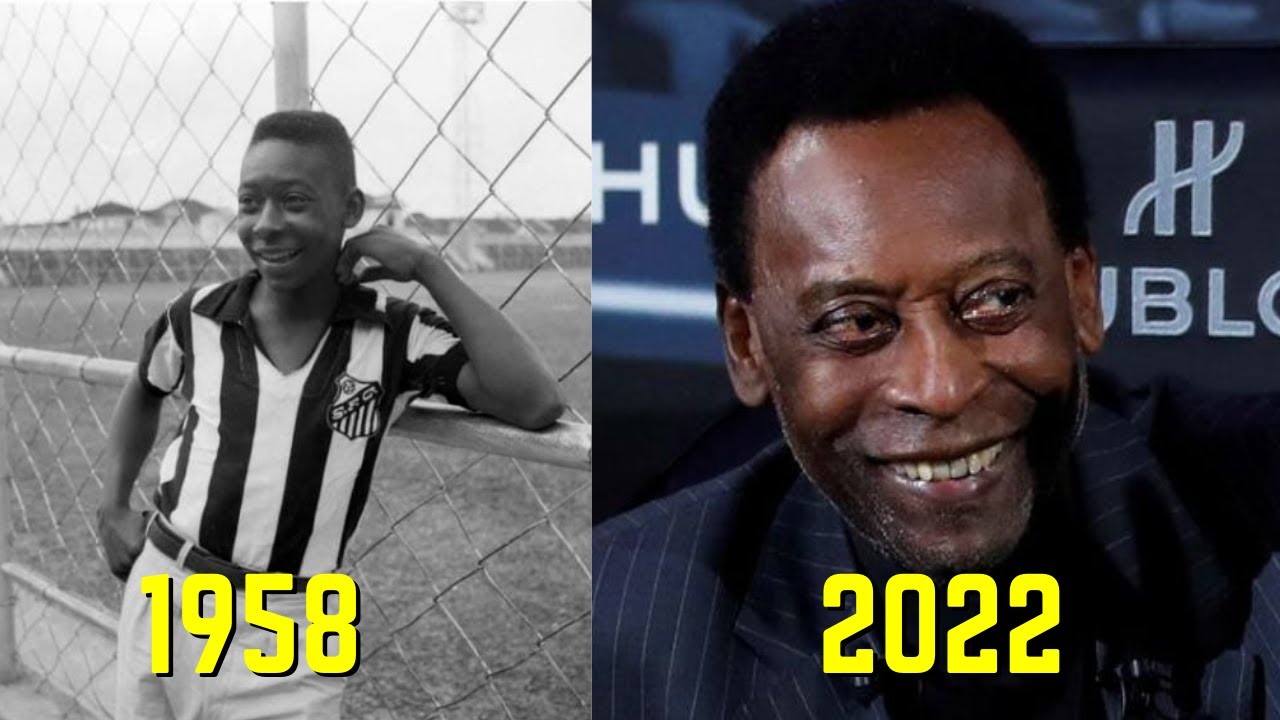 Pelé - Transformation From 8 To 82 Years Old - YouTube